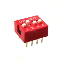 Pin DIP Switch Breadboard Perfboard Compatible Tinkersphere