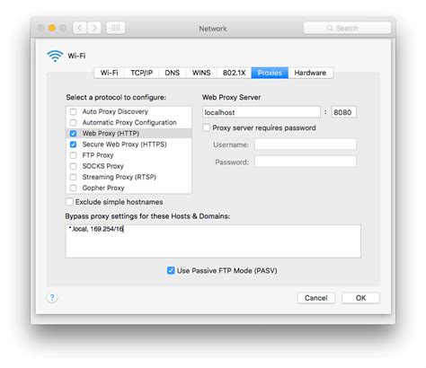 intercept network traffic with mitmproxy in ios simulator