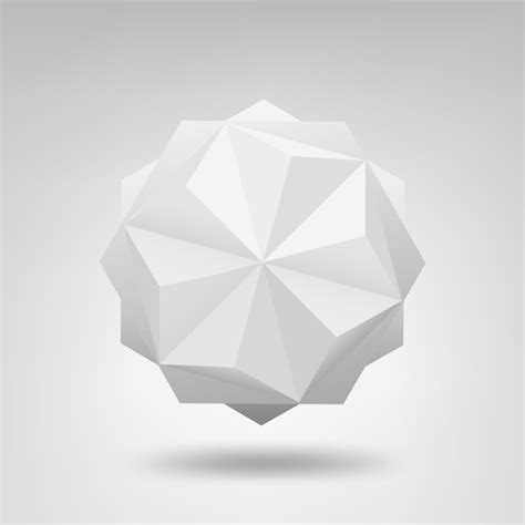 Premium Vector Abstract Geometric Structure