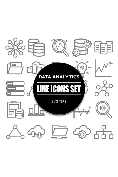 Data Analytics Icon Set