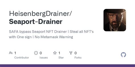 github heisenbergdrainer seaport drainer safa bypass seaport nft