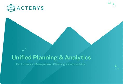 Acterys 20 1 Released Erp Saas Integration And Analytics