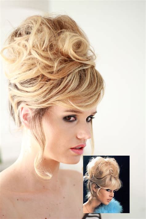 Brigitte Bardot Messy Updo Wedding Hairstyles Brigitte Bardot