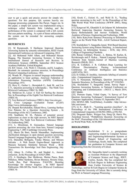 Open Domain Question Answering System Using Semantic Role Labeling Pdf