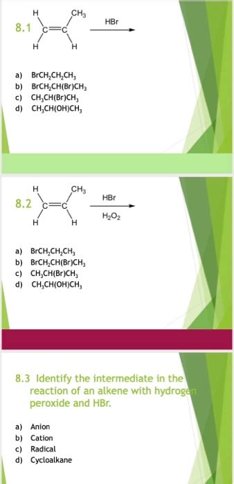 Solved H сн HBr 8 1 C H a BrCH CH CH b BCH CH Br CH c Chegg com