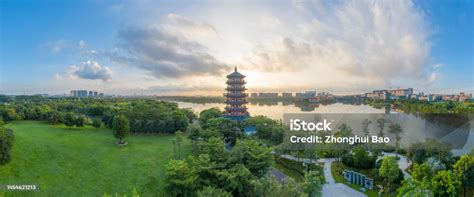 Natural Scenery Of Huayang Lake Wetland Park Dongguan Guangdong China