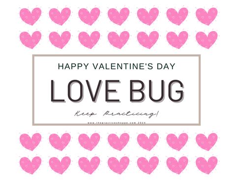 love bug practice chart digital download the practice shoppe