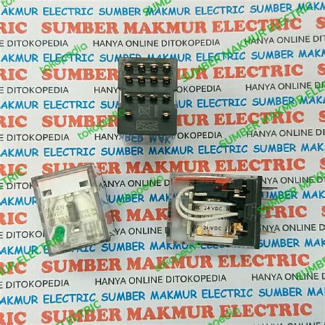 Jual RELAY MY4 24VDC RELAY MY4N 24VDC RELAY MY4 GS 24VDC OMRON ORIGINAL Jakarta Barat
