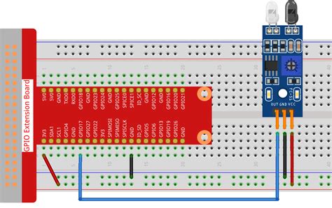225 Ir Obstacle Avoidance Sensor — Sunfounder Ulimate Raphael Kit For Raspberry Pi Documentation