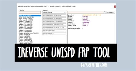 Ireverse Unispd Frp Tool 2024 Download Latest Version Frp Bypass Files