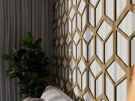 Pueblo Wood 3d Wall Lattice Panels Wall And Ceiling Decor Paintable Etsy