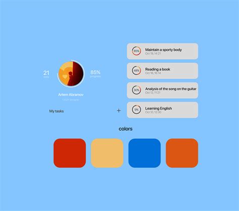 UI Design For Reminder App Behance