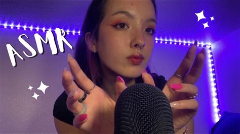 ASMR hand sounds with rings and bracelets + mic scratching/tapping ...