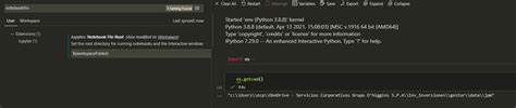 Jupyter Notebook Startup Not Running When Current Folder Has A In It