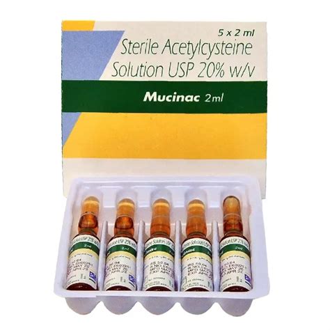 Mucinac Injection 20 W V 2ml Ausadhium247