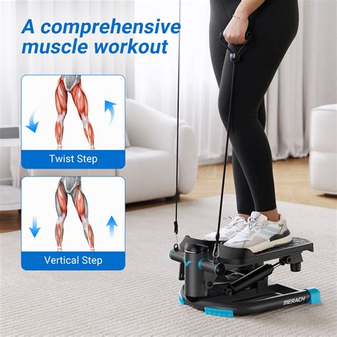 2 In 1 Dual Action Hydraulic Stepper