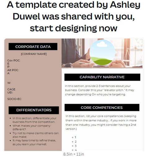 Consultant Capability Statement Professional Capability Statement Education And Training