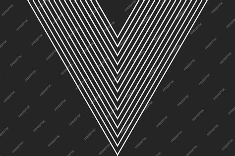 Premium Vector Abstract Monochrome Wave Line Background