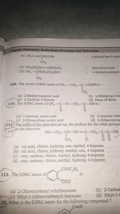 The Suffix Of The Principal Group The Prefixes For The Other Groups In T