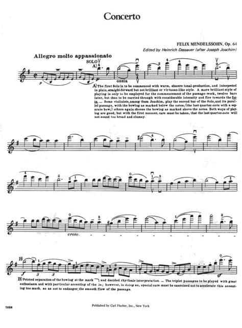 Mendelssohns E Minor Violin Concerto Joachim