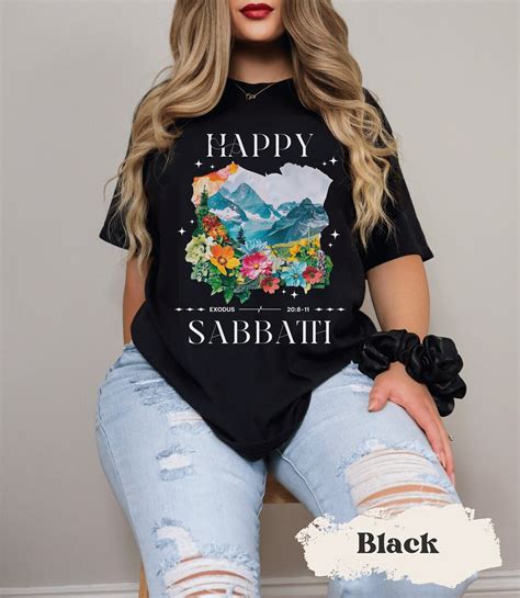 Shabbat Shalom T Shirt Hebrew Torah Messianic Shirt Sabbath Day Of Rest Shirt Yeshua Yahusha