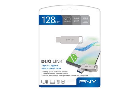 قیمت فلش مموری پی ان وای مدل Duo Link Dual ظرفیت 128 گیگابایت