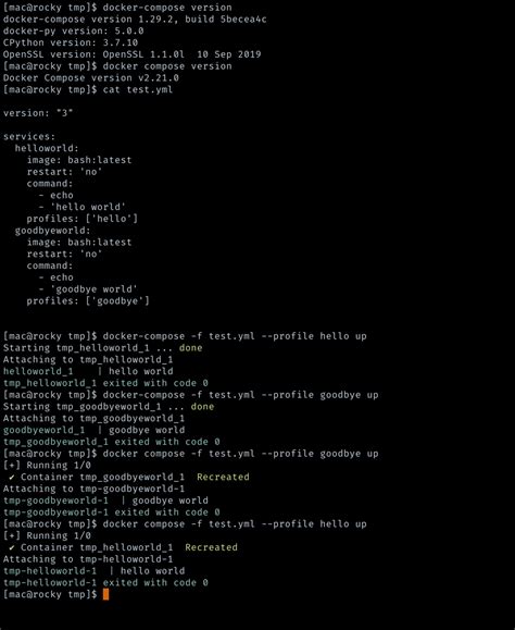 Docker Compose 怎么单独执行某一部分的命令? Segmentfault 思否 Docker Compose 怎么单独执行某一部分的命令? Segmentfault 思否