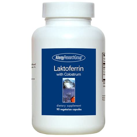Buy Laktoferrin w/ Colostrum - 90 capsules Supplement Online | Spectrum ...
