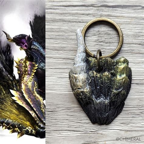 Keychain Chaotic Gore Magala Monster Hunter