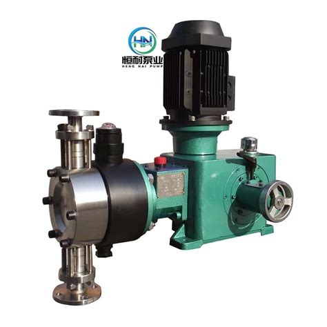 Hydraulic Diaphragm Automatic Chemical Powder Dosing Pump Electromagnetic Metering Pump