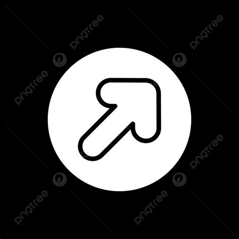 Dark Mode Vector Art Png Arrow Dark Mode Glyph Icon User Cursor
