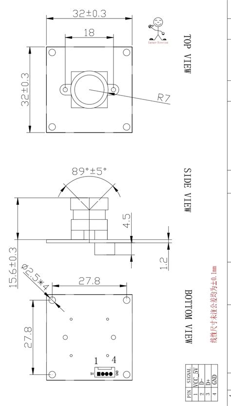 High Speed Usb Camera Module Uvc Compliant Plug And Play Wide Imaging Range For Universal