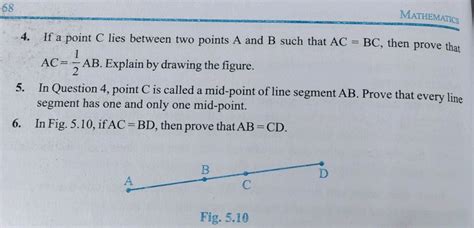 4 If A Point C Lies Between Two Points A StudyX