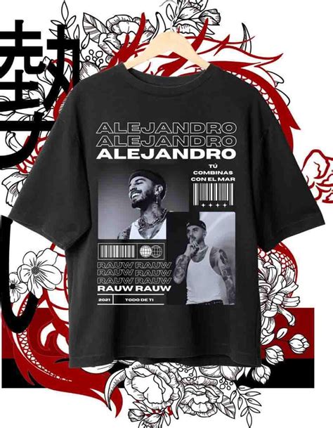 Zenua Rauw Alejandro Tshirt 90s Vintage Tee Collage Digital Design