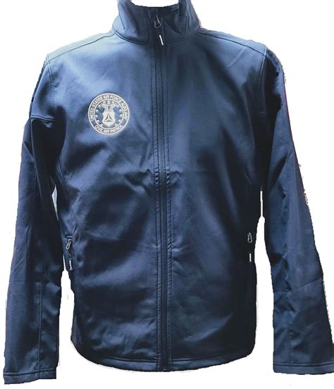 Civil Air Patrol Soft Shell Lightweight Blue Jacket With White Cap Seal