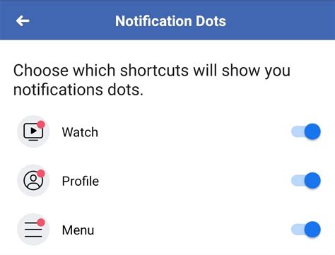 How To Disable Red Notification Dots On Facebook App