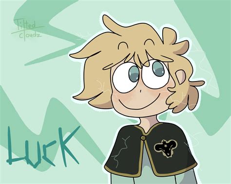 Luck Black Clover By Tiltedcloudz On Deviantart