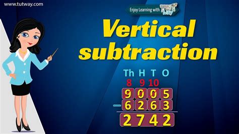 vertical subtraction youtube