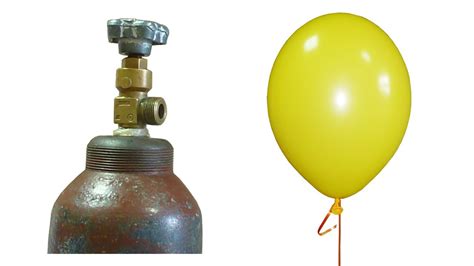 Надувание гелием и завязывание воздушных шаров - YouTube