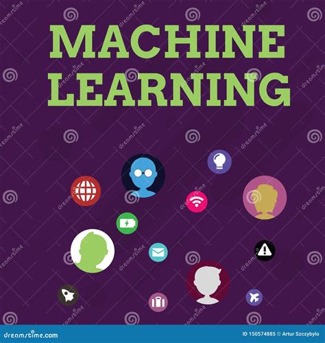 Word Writing Text Machine Learning Business Concept For Give Computers The Ability To Be Taught