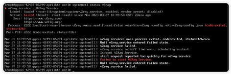Failed To Start V2ray Service · V2fly V2ray Core · Discussion 2438