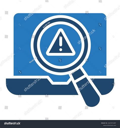 Intrusion Detection Icon Line Vector Illustration Stock Vector Royalty Free 2427071497
