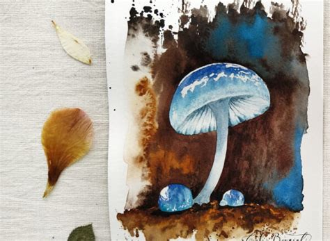 20 Curso Hongo Azul Mycena • Carla Bonfigli