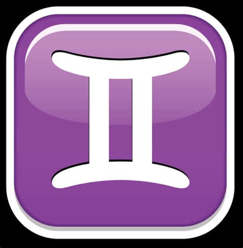 Download Gemini Zodiac Sign Emoji