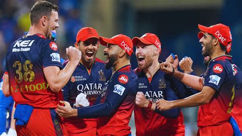 RCB Vs MI Match Report IPL Match Points Table