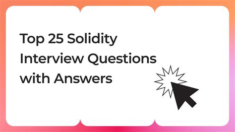 blockchain works on linkedin top 25 solidity interview questions with