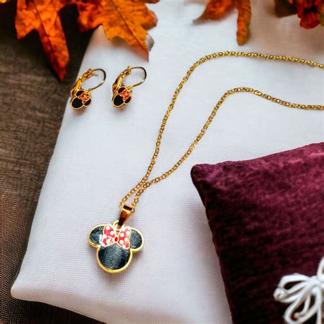 Conjunto De Acero Niña Mimy Mouse Mod11792 Tienda En Linea Good Cat