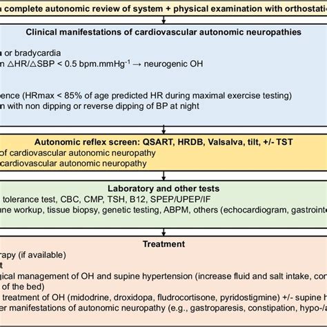 Management Of Cardiovascular Autonomic Neuropathy Download Scientific
