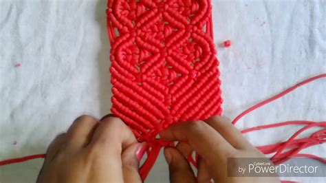 EASY MACRAME MOBILE PURSE TUTORIAL VIDEO YouTube