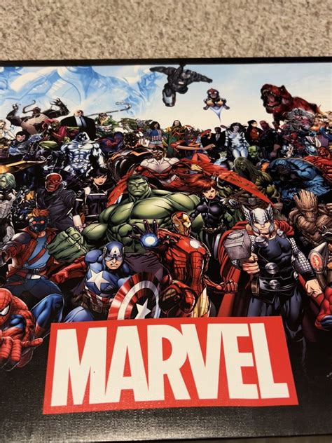 Marvel Poster All Characters